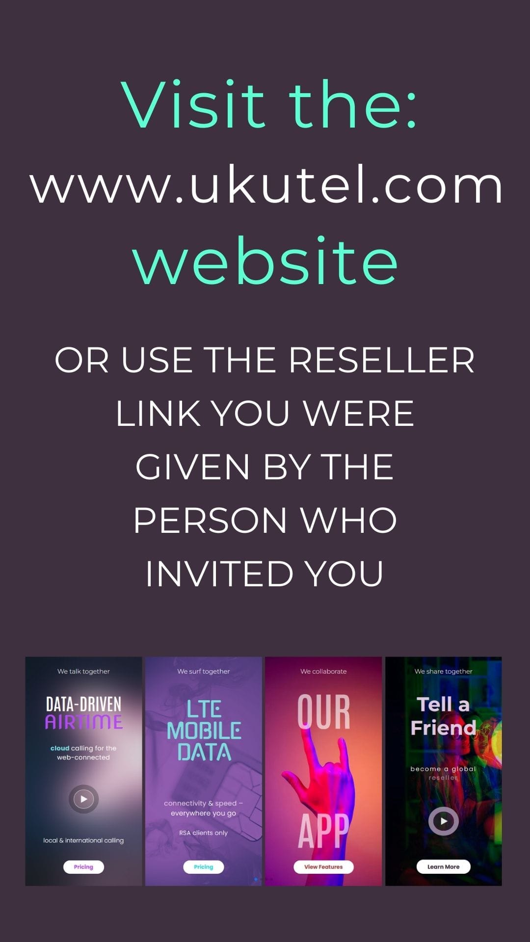 How to get started – UKUTEL PTY LTD